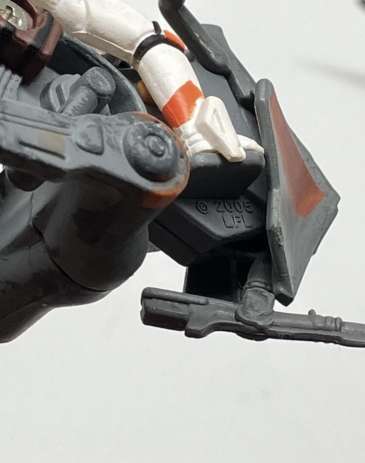 Star Wars Clone Wars AT-RT Kashyyk Titanium Serie 3” Die Cast 2005 LFL ...