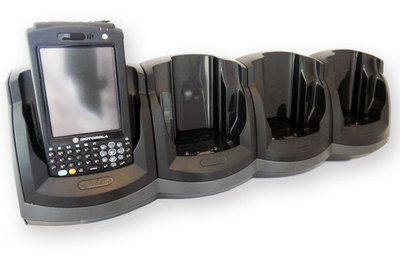 USED SYMBOL MOTOROLA MC50 4 SLOT CHARGING CRADLE CRD5000-4000 WITH USB ...