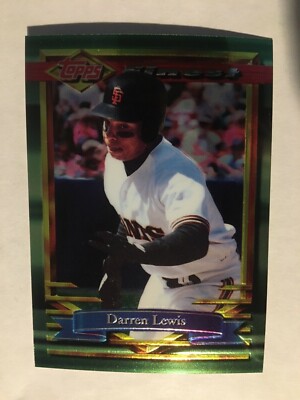 1994 Topps Finest #85 Giants Darren Lewis Baseball Card | eBay