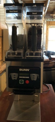 Bunn 35600.0020 MHG BrewWise Stainless Dual Hopper Coffee Grinder 120v ...