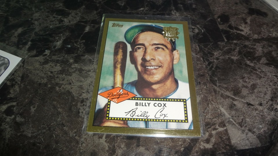 2002 TOPPS REPRINT 5RR-13 BILLY COX BASEBALL CARD | eBay