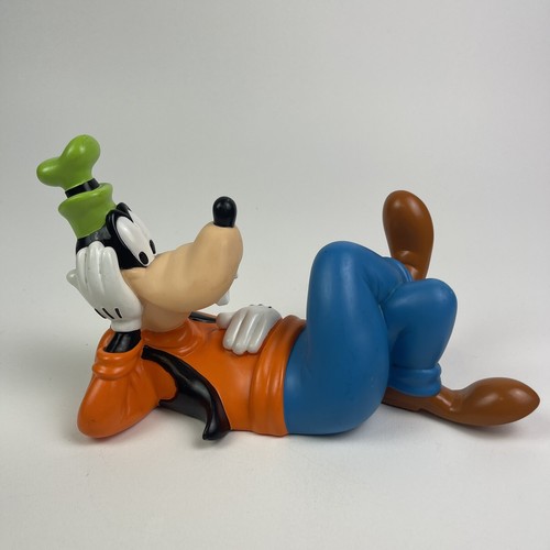 Vintage Disney Goofy By Applause Plastic Coin Bank Piggy Bank Turn Plug ...