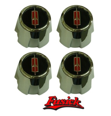 1968-1972 Olds Cutlass 442 Super Stock II Chrome Center Cap Set "Bolt ...