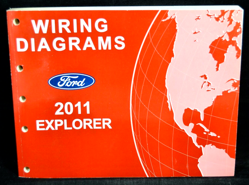 2011 Ford Explorer OEM Wiring Diagrams Manual PG 552 Excellent | eBay