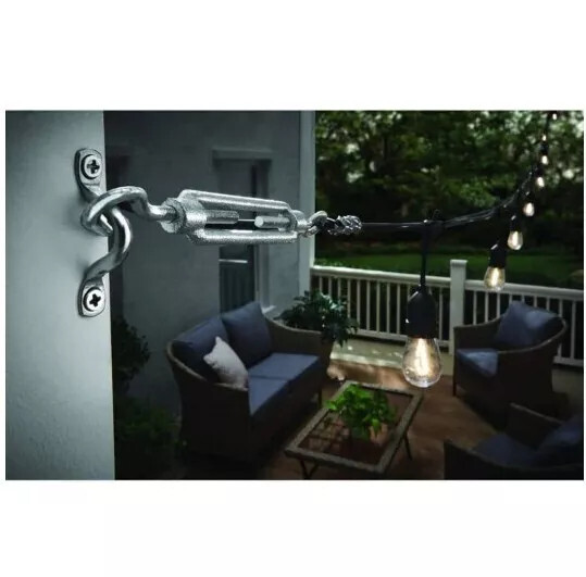 HAMPTON BAY 60 ft. String Light Installation Hardware Kit F2 | eBay