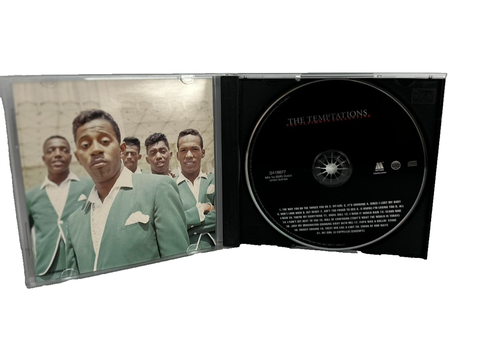 The Temptations – The Ultimate Collection CD 1997 Motown Soul R&B Hits ...