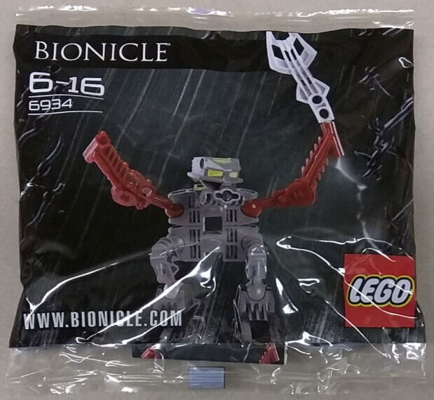 LEGO Bionicle 6934 Good Guy NEW! RARE! Sweden Promo Set Turahk Staff of ...