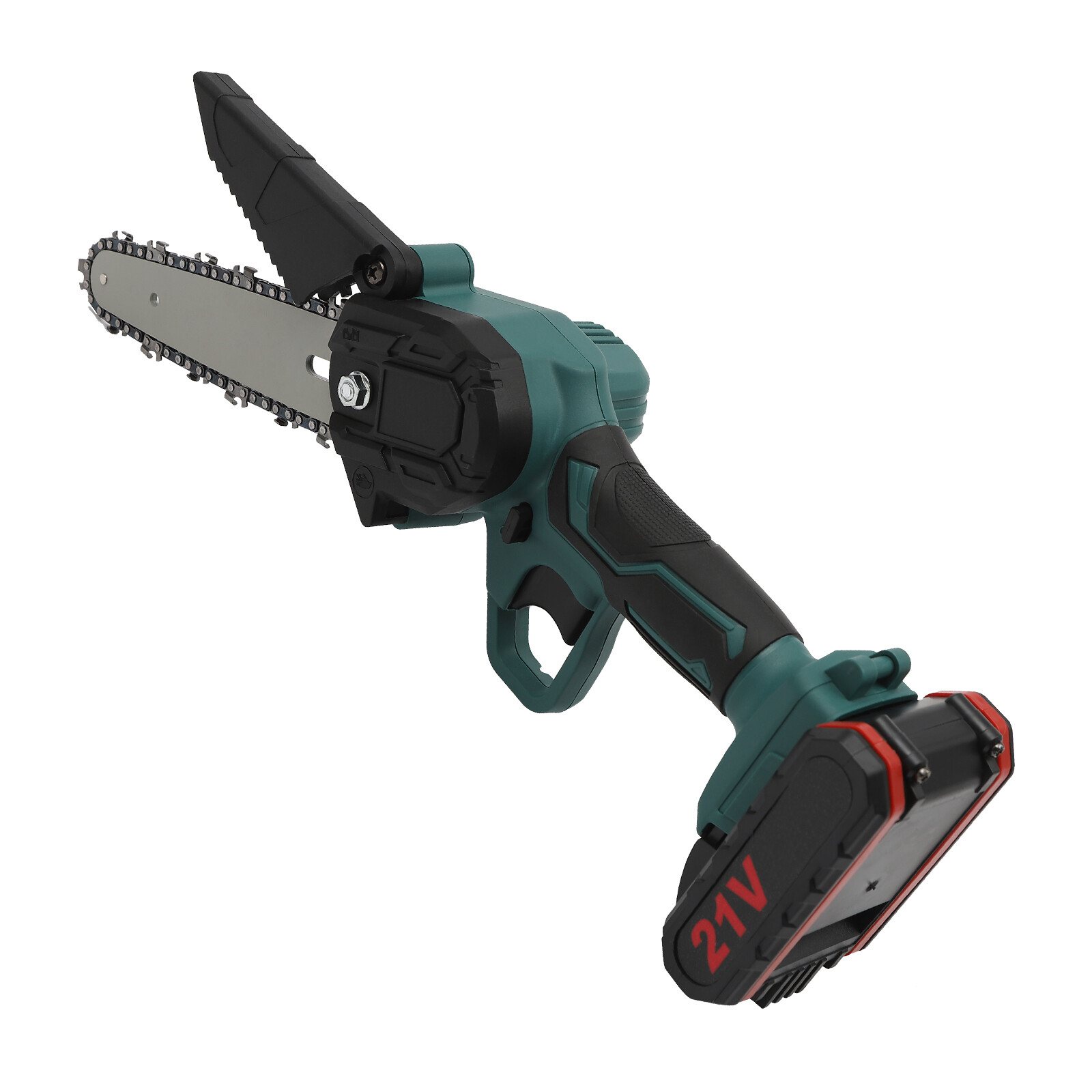 6"inch Cordless Pruning Mini Chainsaw Electric Wood Tree Branch Cutter ...