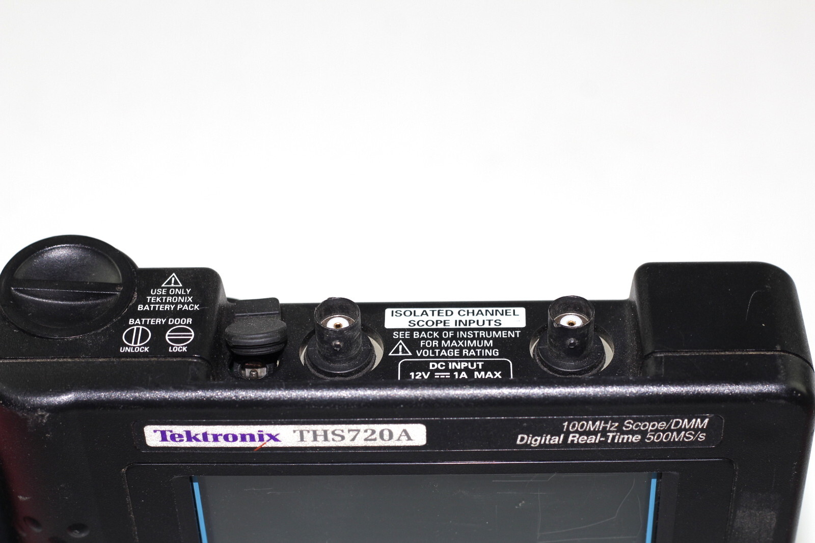 Tektronix THS720A Handheld Oscilloscope 100 MHz 2 Channel 500 MSa/s #15 ...