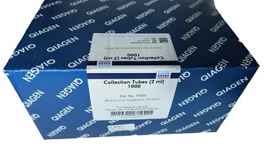 Qiagen Collection Tubes 2mL 19201 Box of 1000 2ml SEALED NEW Free ...