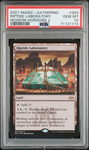 2021 Magic Gathering RIPTIDE LABORATORY PSA 10 #303 MTG Modern Horizons ...