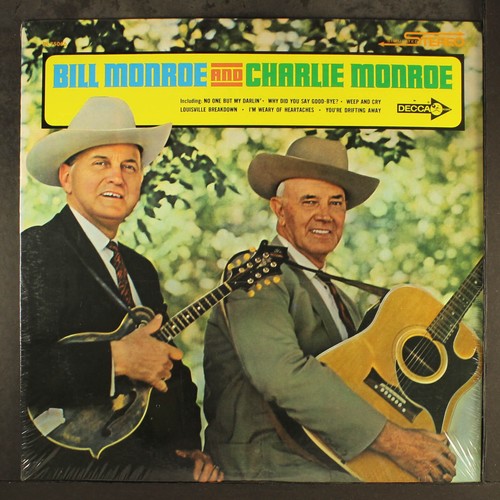BILL MONROE: and charlie monroe DECCA 12" LP 33 RPM Sealed | eBay
