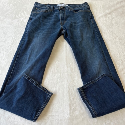 Levi Signature S51 Straight Blue Jeans Mens Size 32 x 30 Denim Pants | eBay