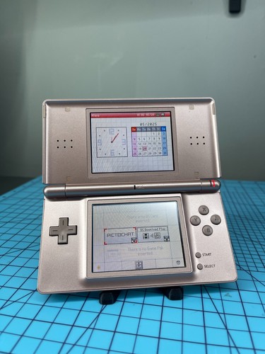 Coral Pink Nintendo DS Lite Handheld Console & Charger! Fantastic Shape ...