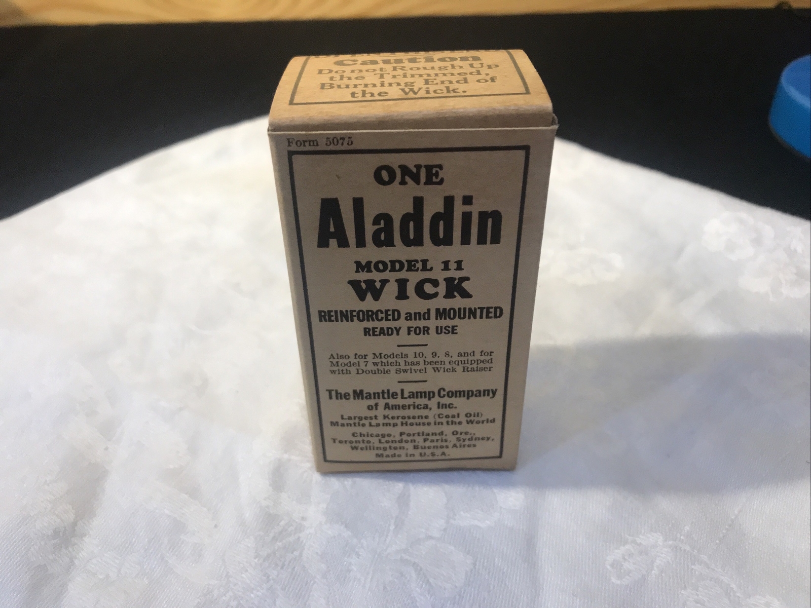 Vintage Aladdin Wick for Model 8 to 11 NOS Oil Kerosene Light Lamp ...