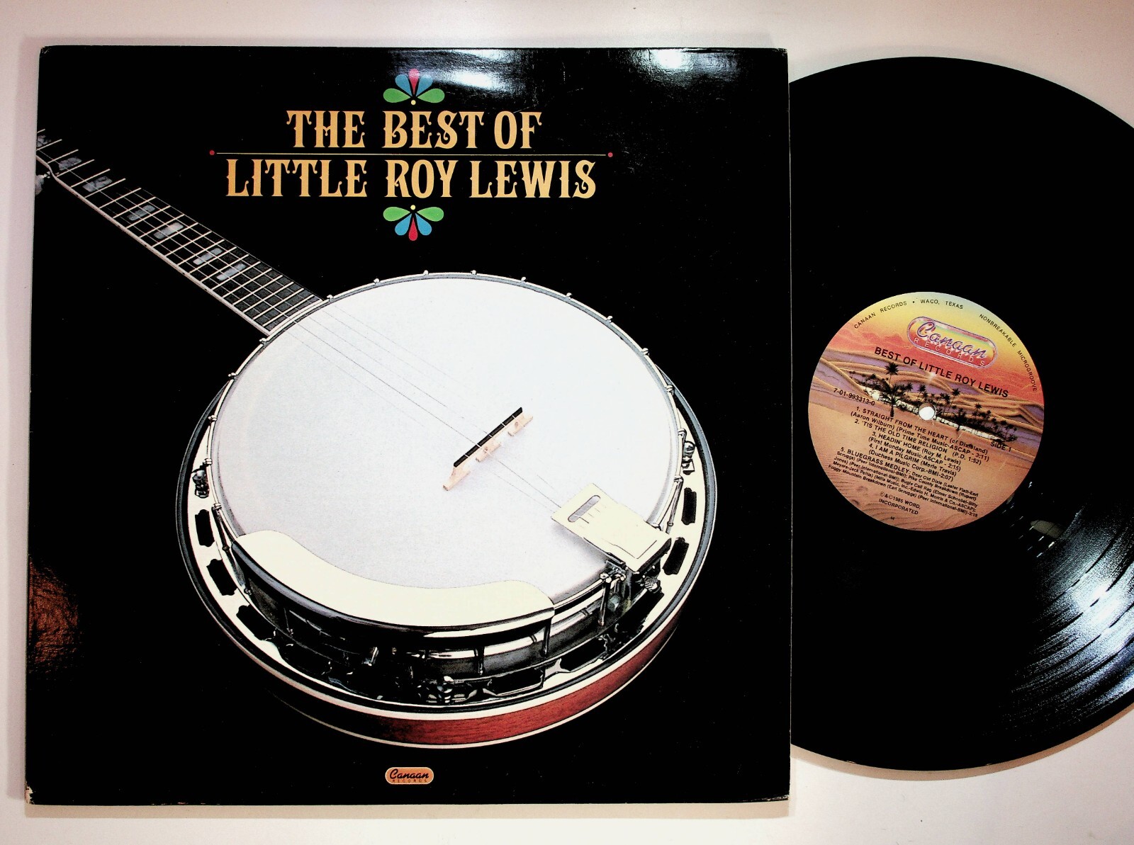 1985 Little Roy Lewis Best Of Bluegrass Gospel Banjo Vinyl LP Record | eBay