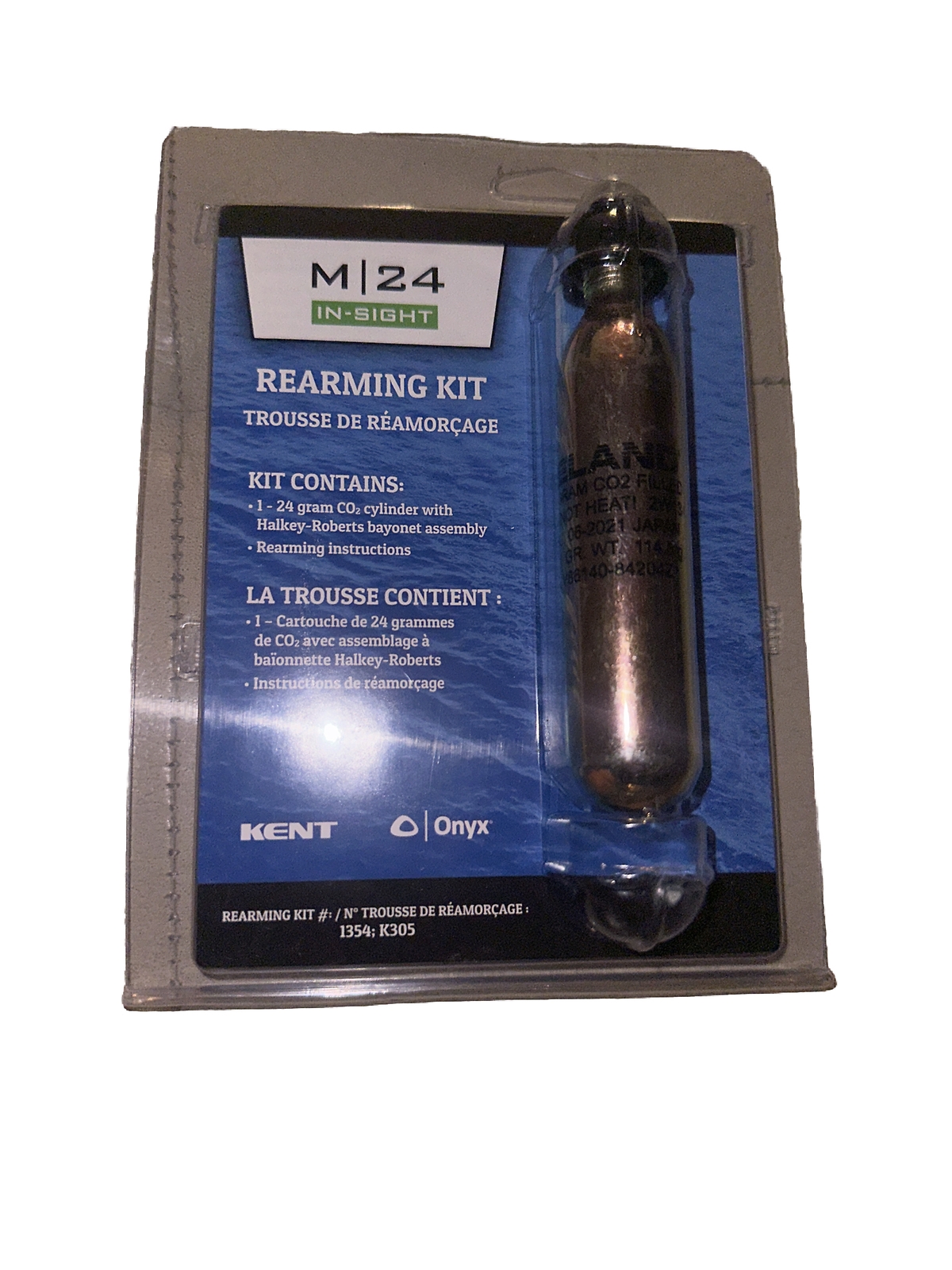 NEW SEALED Onyx Insite M-24 CO2 Manual Rearming Kit Inflatable 135400 ...