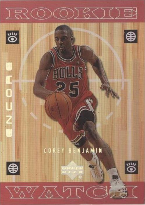 1998-99 Upper Deck Encore - Rookie Watch Corey Benjamin #142 (RC) for ...