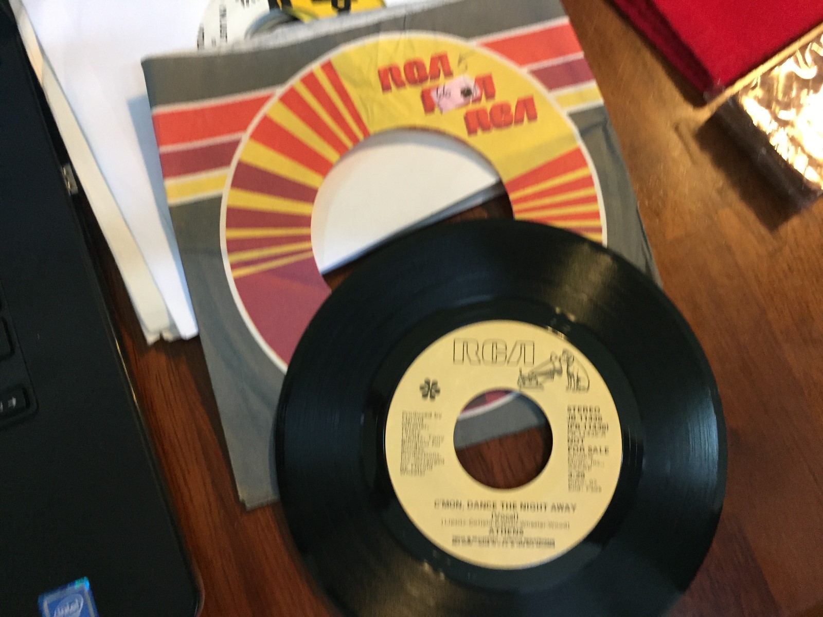 DISCO 45 RPM RECORD - ATHENS - RCA JB-11436 - PROMO | eBay