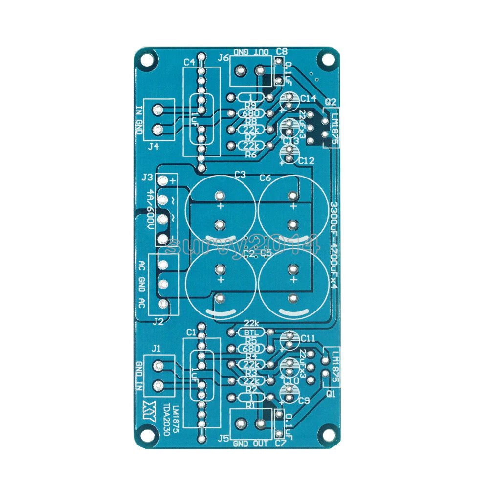 LM675 LM1875T TDA2030 TDA2030A audio printed circuit board power ...