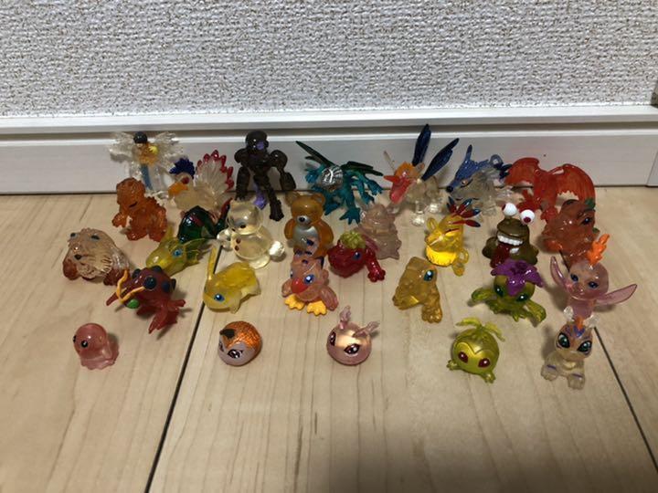 LOT 27 Vintage Digimon Wonder Capsule Rare Color Mini Figure Bulk ...