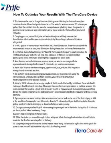 Itera Care Premium Authentic Device. A Wholistic Home Therapy | eBay