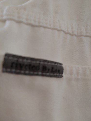 Vintage Riveted by Lee Womens 14 White Cari Carpenter y2k - Picture 2 of 5