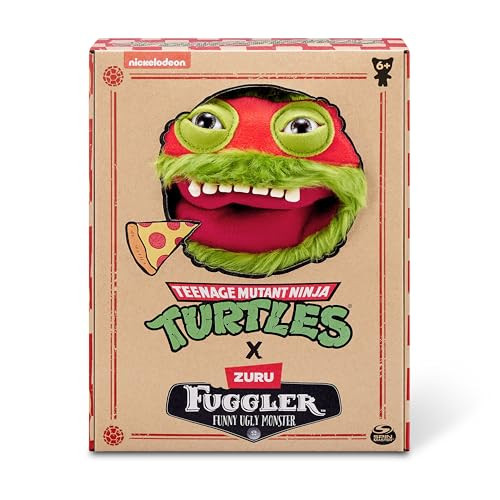 Zuru Fuggler Teenage Mutant Ninja Turtles Raphael Plush Toy 15707D Doll ...