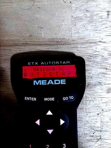 Meade 497 Autostar upgraded hand controller | eBay