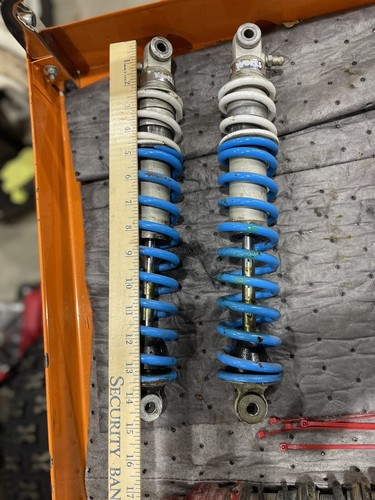 Yamaha Banshee 350 Works WORX Triple Rate Front Shocks Banshee Works ...