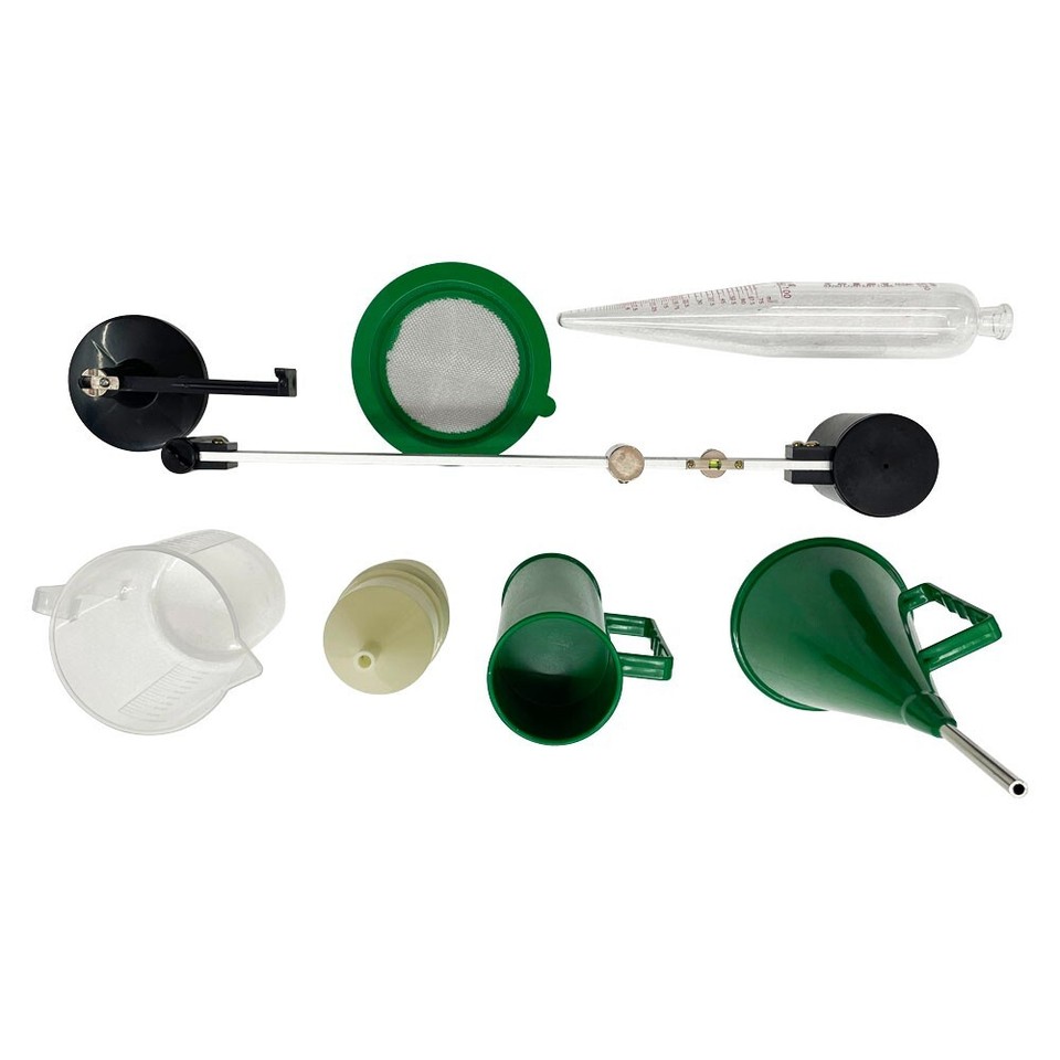 Mud Test Profession Set Instrument Mud Hydrometer+Sand Flow Meter+Mud ...