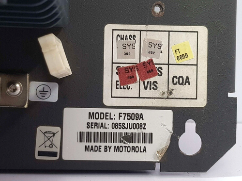 MOTOROLA CPU ACE3600 REMOTE TERMINAL UNIT F7509A | eBay