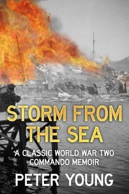 Peter Young Storm From the Sea (Poche) Memories of a Commando | eBay