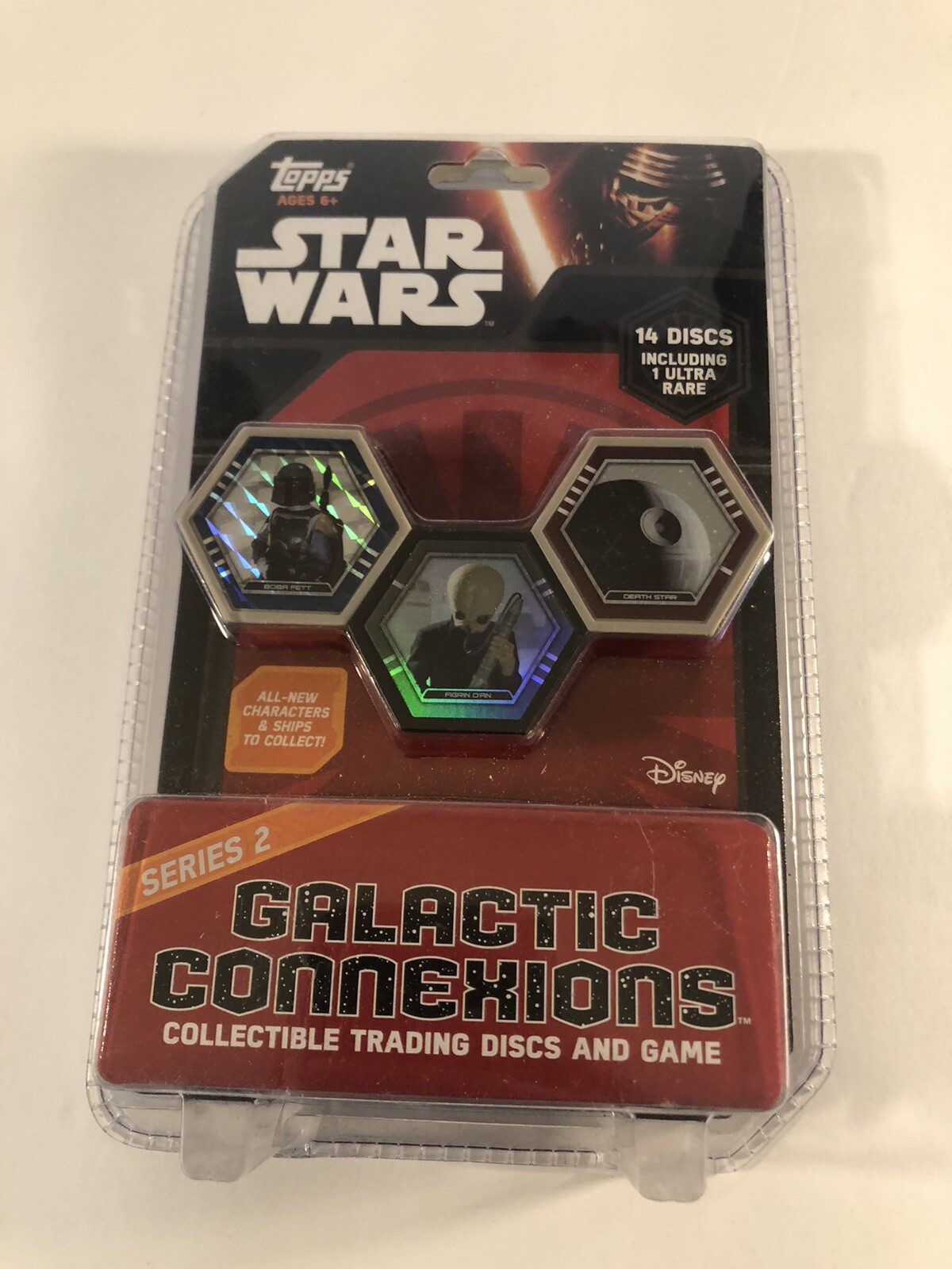 Topps Star Wars Galactic Connexions 14 Collectible Discs 1 Ultra Rare ...