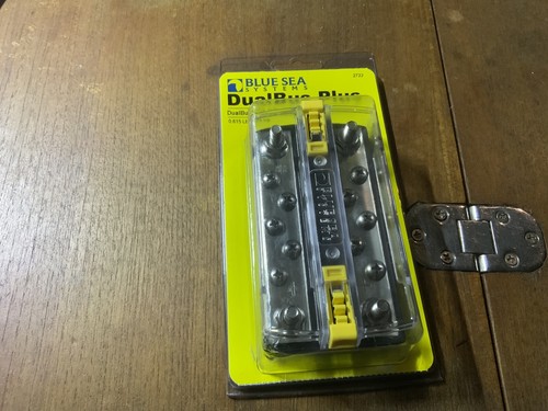 Blue Sea Systems Dual Bus Plus 1/4" Stud, 5 Gang | eBay