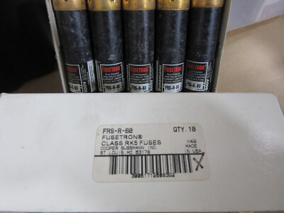 (10) Bussmann FRS-R-60 Class RK5 Fuses 60A 600V New in Factory Box | eBay