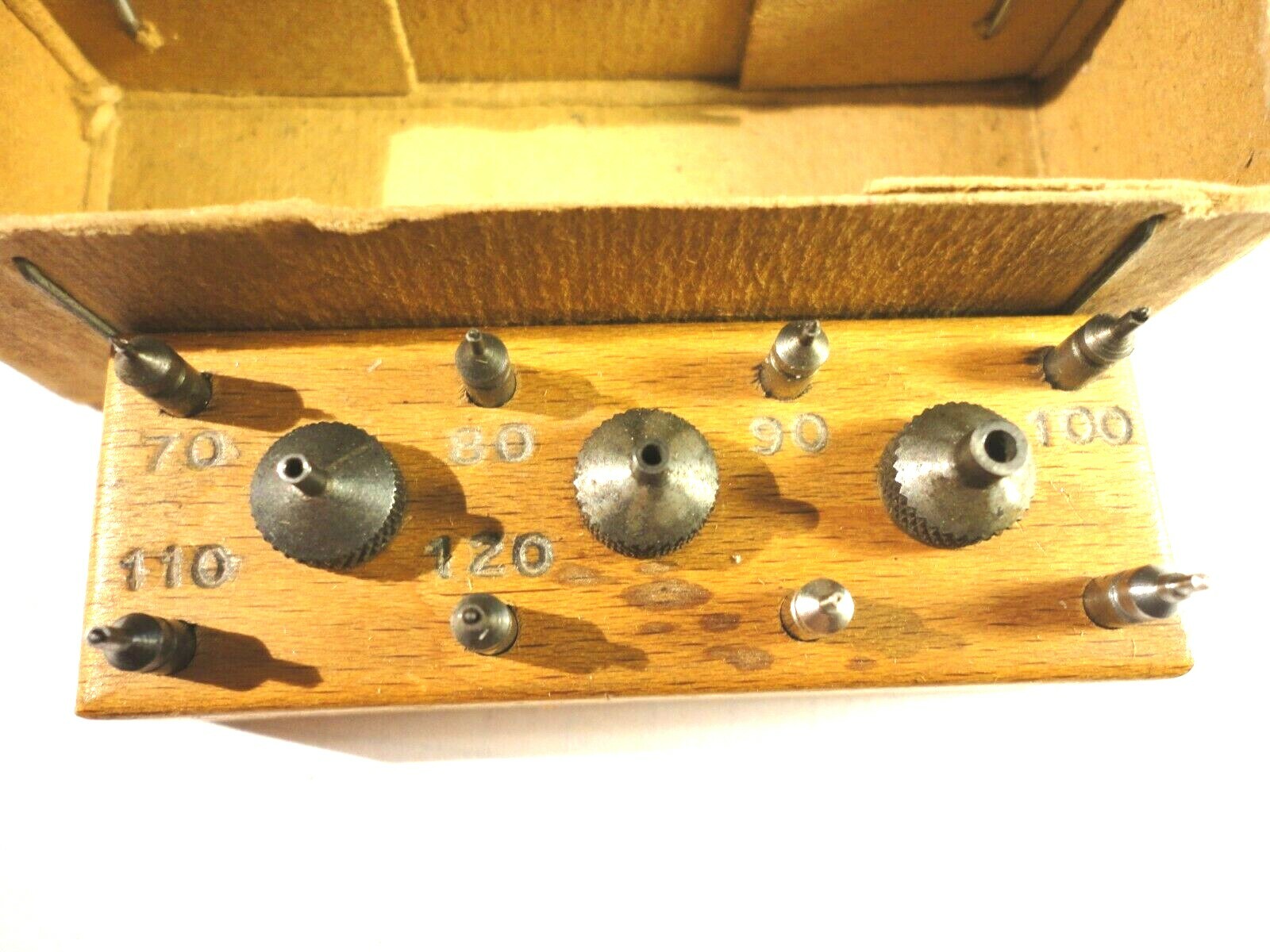 HORIA Watchmakers Jeweling Tool, Pushers 3 mm & Anvil | eBay