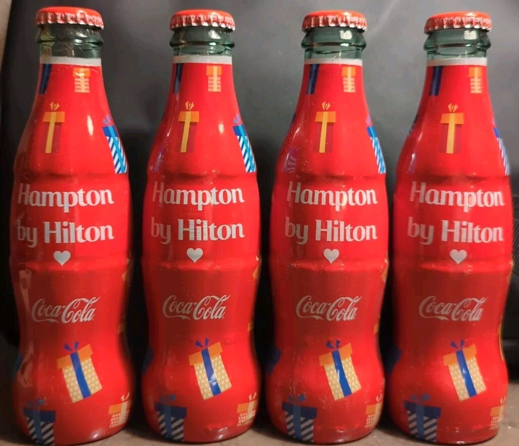 Lot Of 4 - Hampton Inn 40th Bday Coca Cola Bottles - Limited Edition | eBay