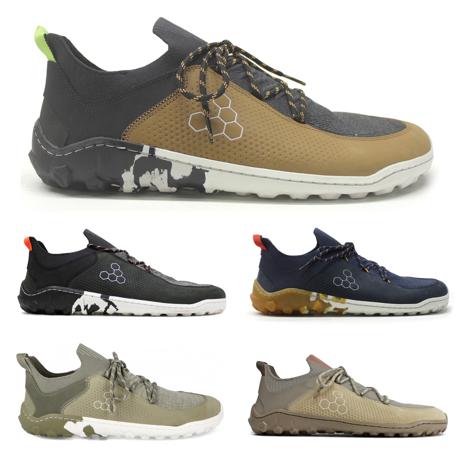 Vivobarefoot Mens Trainers Tracker Decon Low FG2 Lace-Up Leather ...