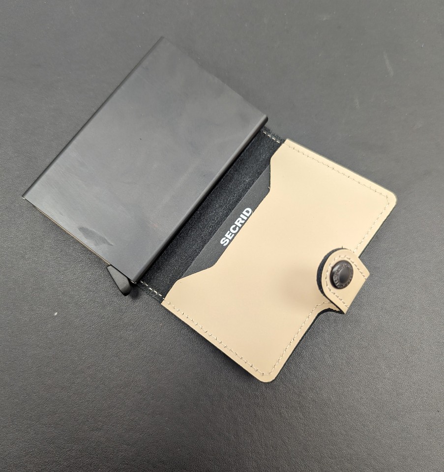 Secrid Mini Wallet Card Protector leather Wallet Safe Card Case 8-10 ...
