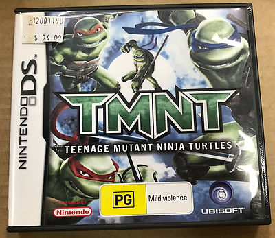 TMNT Teenage Mutant Ninja Turtles NINTENDO DS Aus Pal | eBay