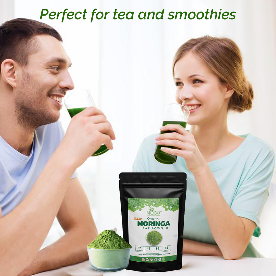 Organic Moringa Powder 1-10 LB |Antioxidant Rich,Weight Loss,Raw ...