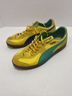 Vintage Yellow Puma Shoes With Blue And Green Stripes. RARE | eBay