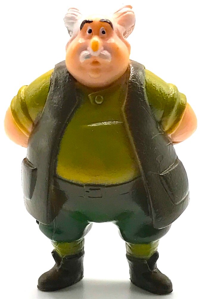 MAURICE Disney BEAUTY & THE BEAST Belle Dad PVC TOY Figure Playset 2 ...