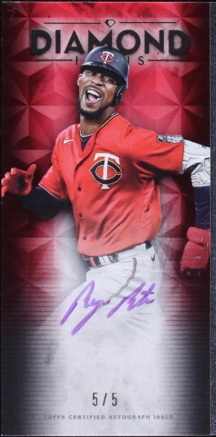 2023 Topps Diamond Icons - White Polychromatink Autographs Byron Buxton ...