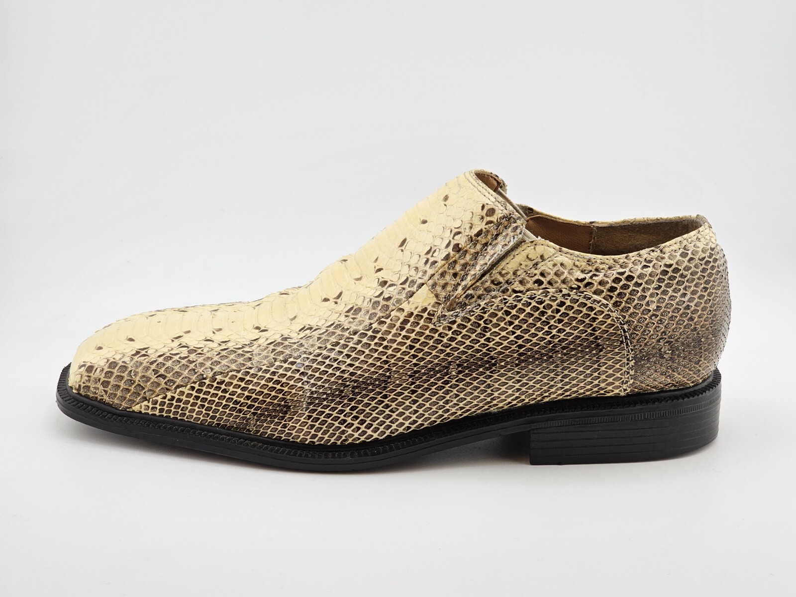 Genuine Python Snake Skin Shoes Giorgio Brutini Slip-On Dress Loafers ...