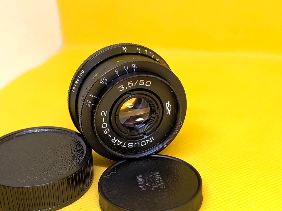 Industar 50-2 50mm f3.5 Bokeh Portrait Lens M42 Mount Vintage lens SLR ...