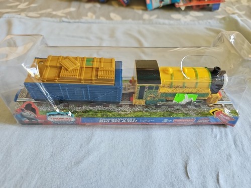 Thomas & Friends Trackmaster TALKING VICTOR'S BIG SPLAH CART Motorized ...
