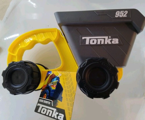 Tonka Sand Dumper Toy Truck with Rolling Wheels & Working Dump ...