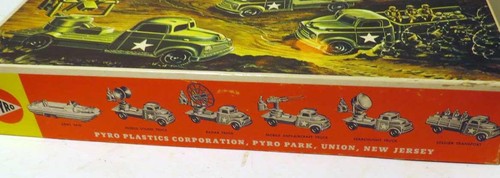 Vintage Pyro Plastics U.S. Army Mobil Unit Set #243 – 6 Vehicles NIB | eBay